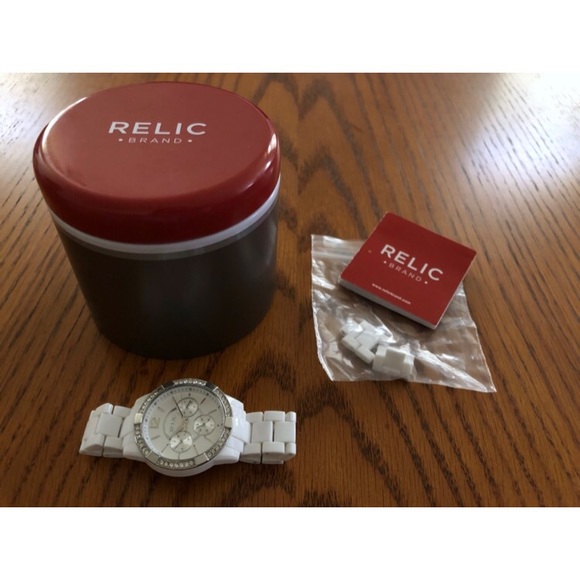 Relic | Accessories | Relic White Watch | Poshmark